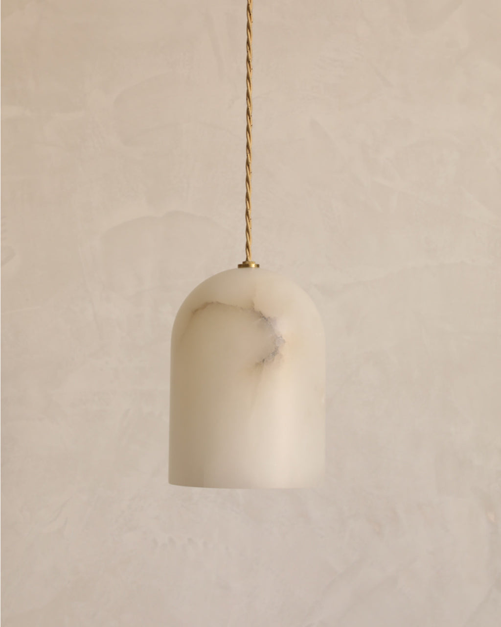 Belfry Alabaster Pendant Light with Cable | Contain | Modern Metier