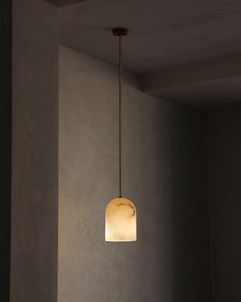 Belfry Alabaster Pendant Light | Contain | Modern Metier