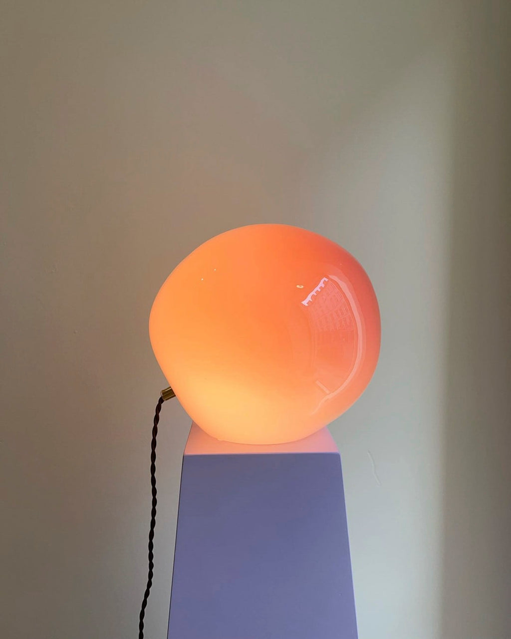 Bon Bon Glass Table Lamp, Berry | Helle Mardahl | Modern Metier