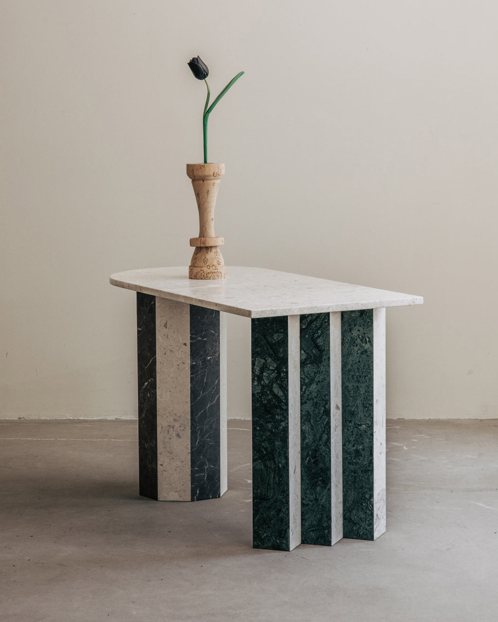 Marble Column Desk – Modern Metier